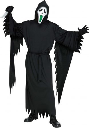 Ghost Face Costume: Light Up Fade Mouth (Adult) | HelloSidney.com