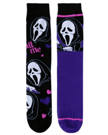 Socks: Ghost Face Crew Socks (2 Pack) | HelloSidney.com