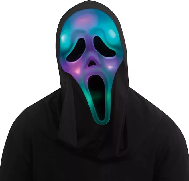 Ghostface: Light Up Face Color Change Mask | HelloSidney.com