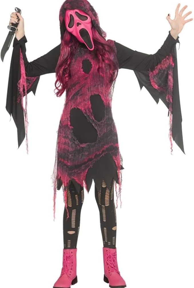 Costume: Ghost Face Pink Gauze (Child) | HelloSidney.com
