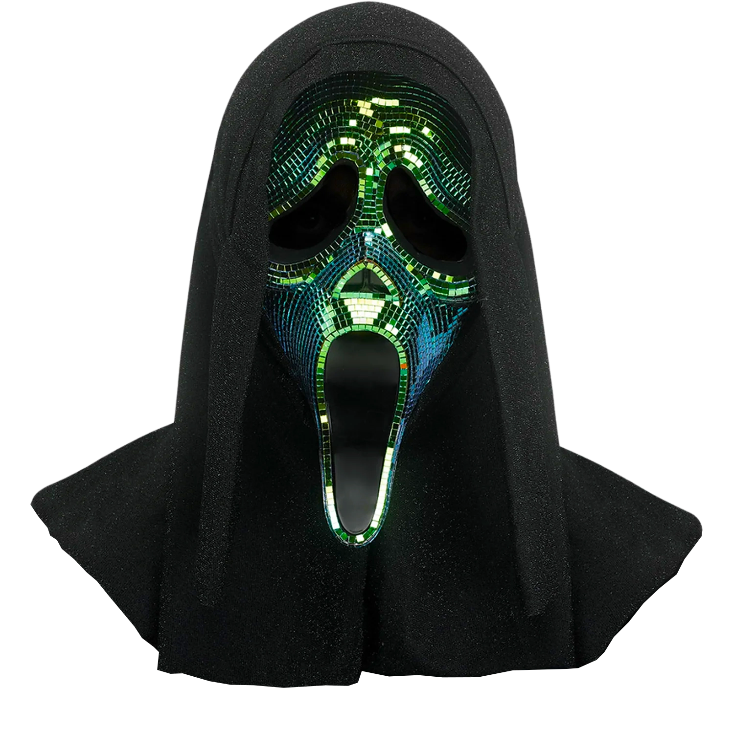 Ghost Face Oil Slick Disco Mask | HelloSidney.com