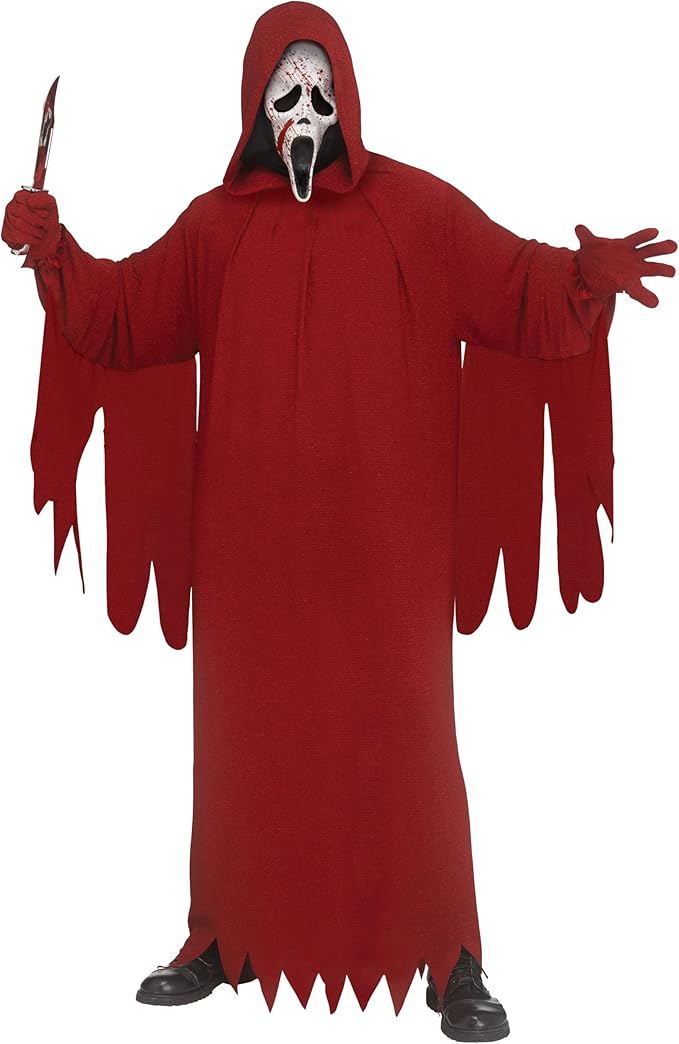 Costume: Crimson Deluxe Ghost Face (Adult) | HelloSidney.com
