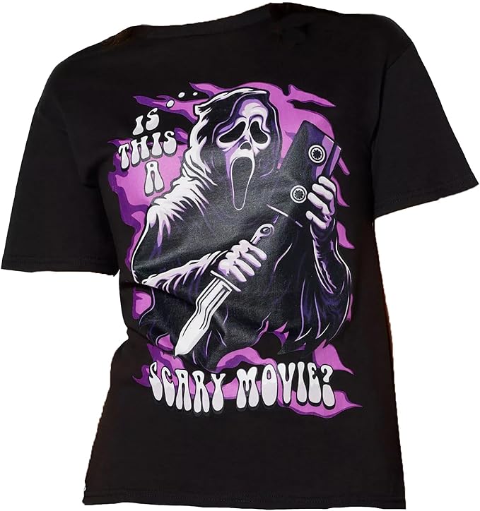 Clothing: This a Scary Movie Sleeve Tee | HelloSidney.com