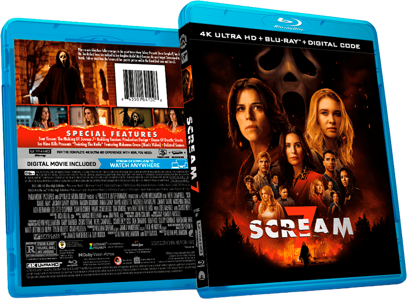 Scream 7 Hits Home: 4K, Blu-ray, DVD, and Digital | HelloSidney.com